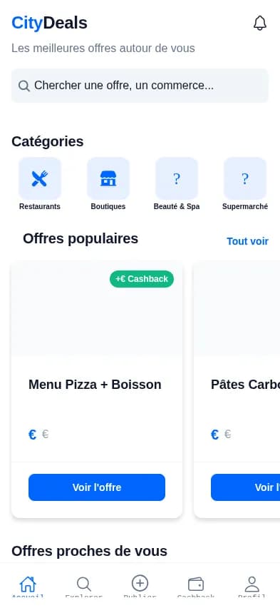 CityDeals Mobile