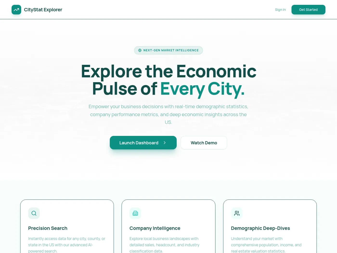 CityStat Explorer