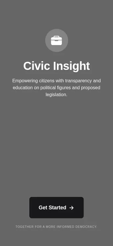 Civic Insight App