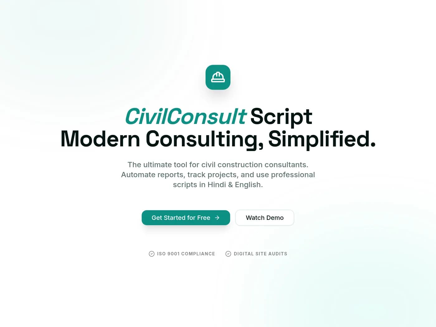 Civil Consult Script