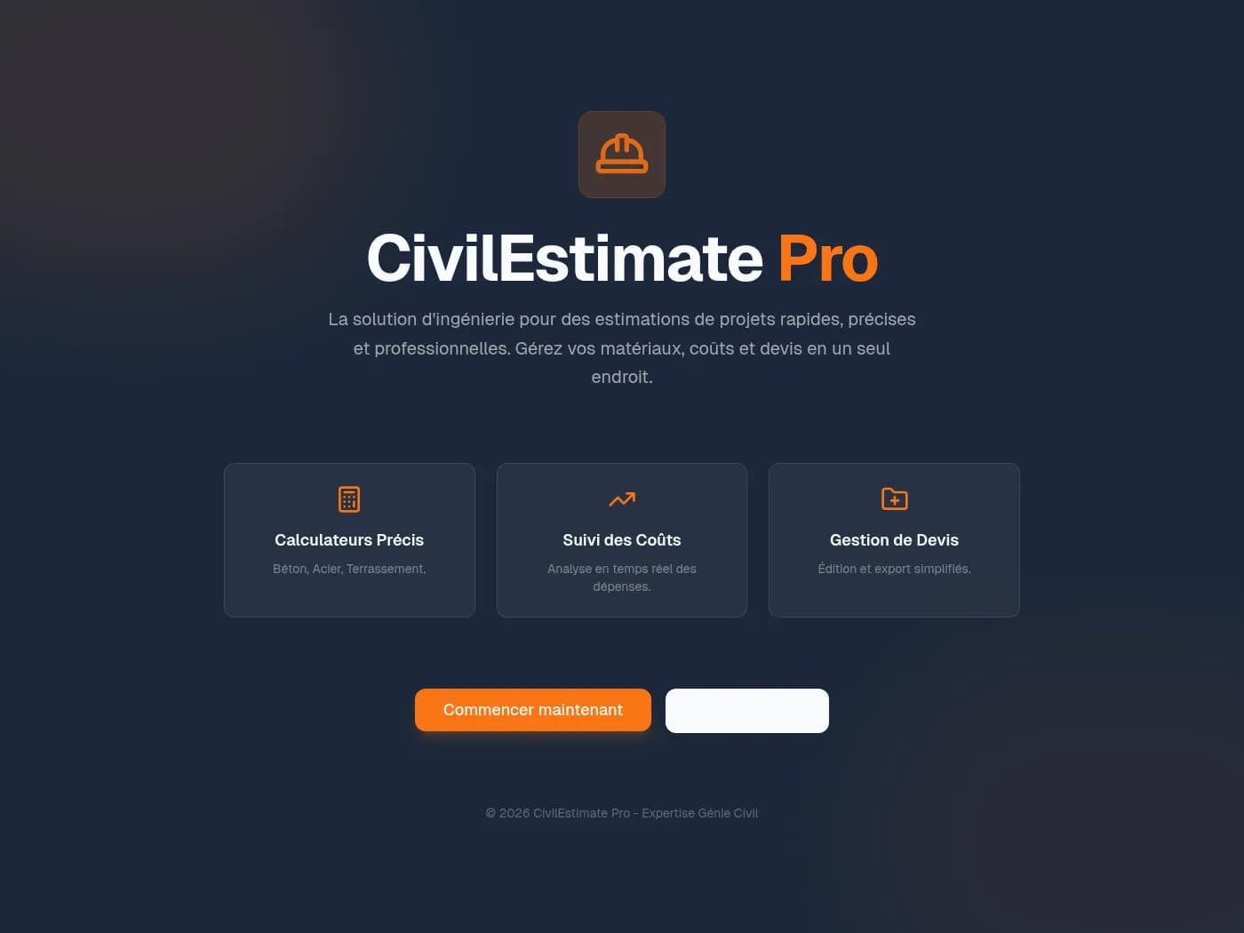 Civil Estimate Pro