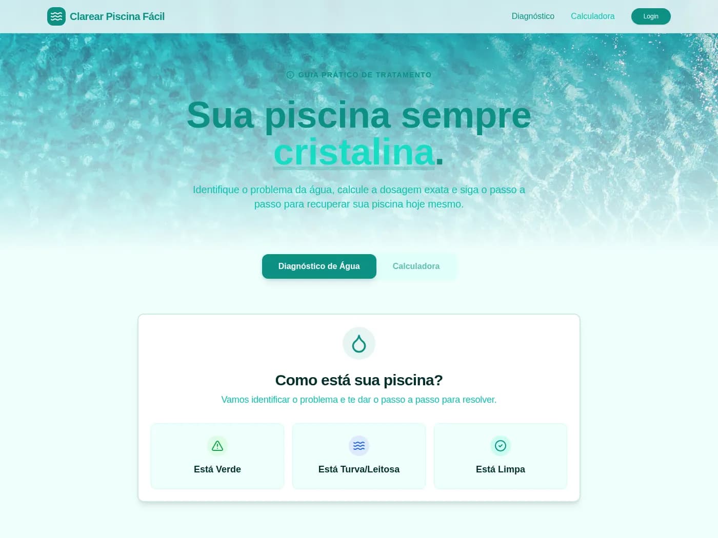 Clarear Piscina Fácil