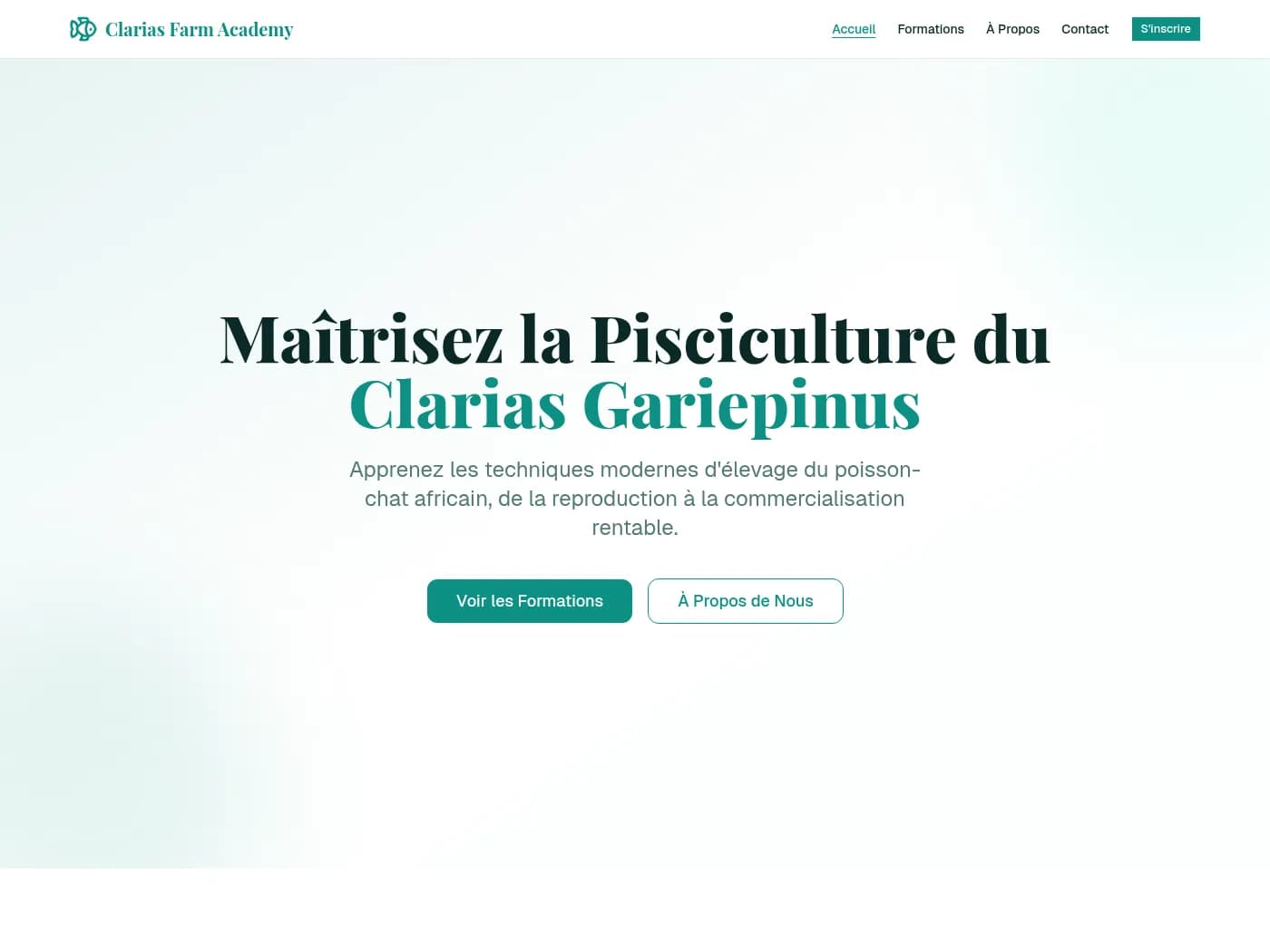 Clarias Farm Academy