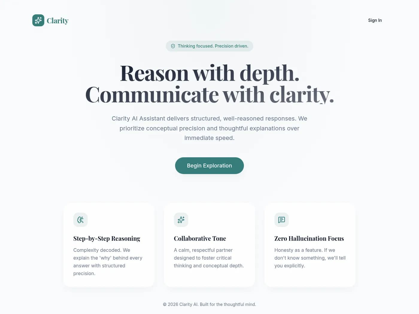 Clarity AI Assistant