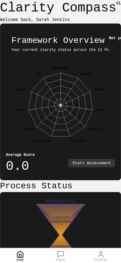 Clarity Compass AI Coach