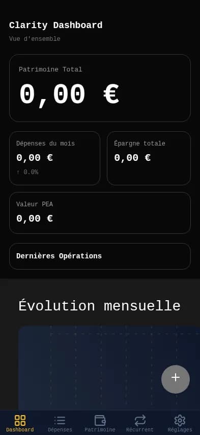 Clarity Finance Tracker