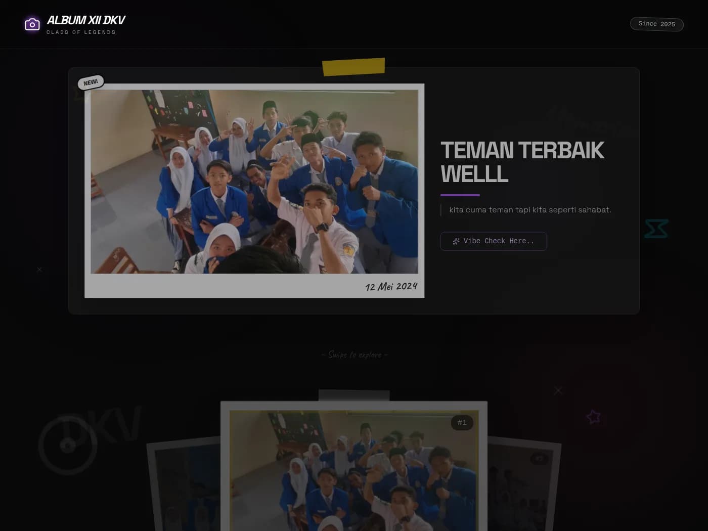 Class Memories Album