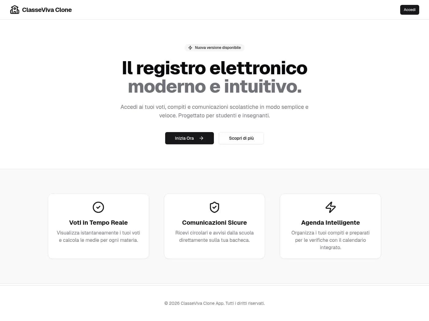 ClasseViva Clone