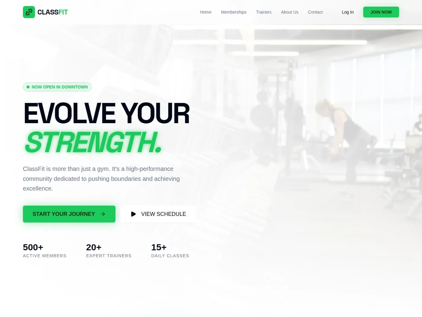 ClassFit Gym Portal