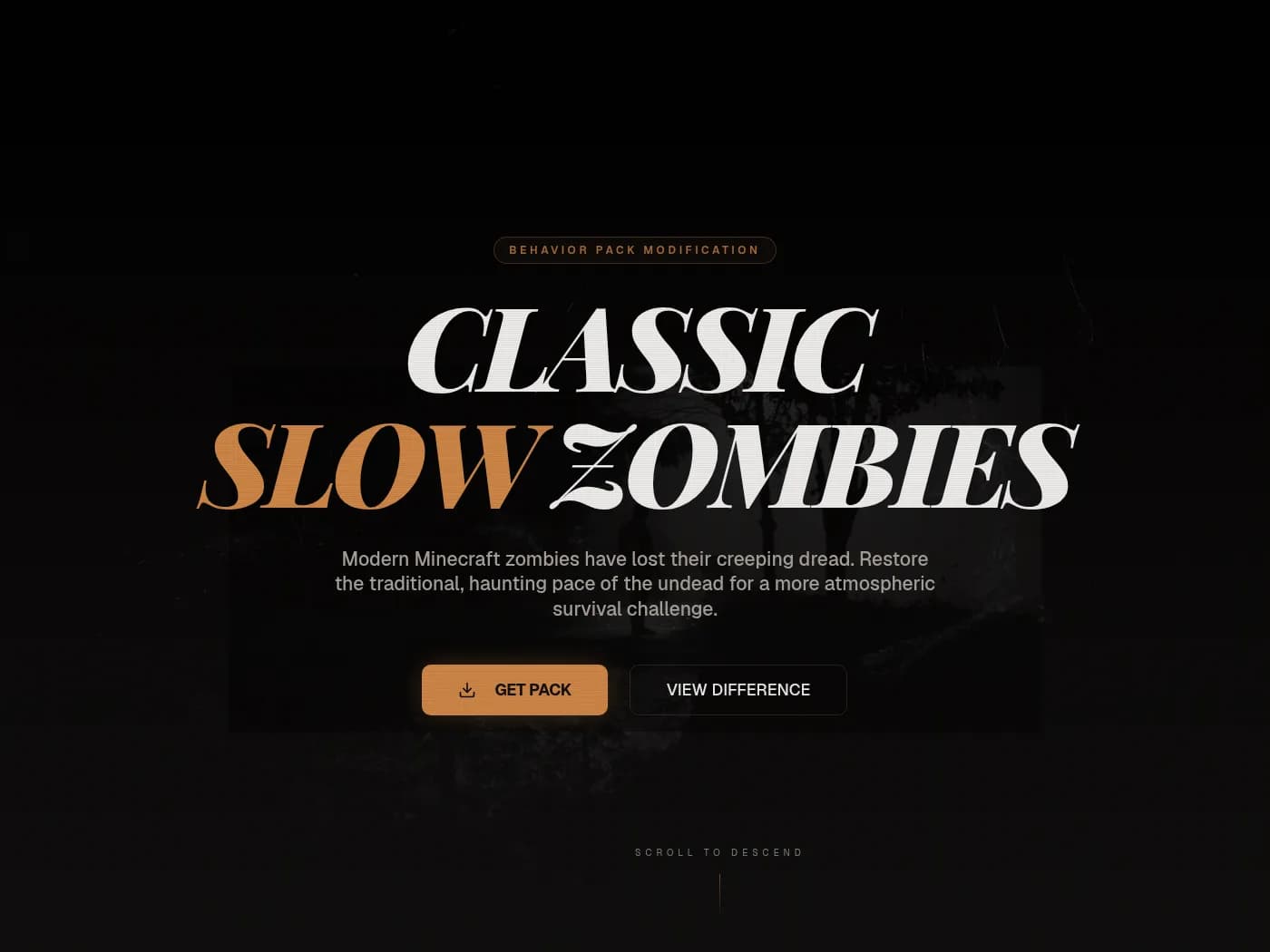 Classic Slow Zombies