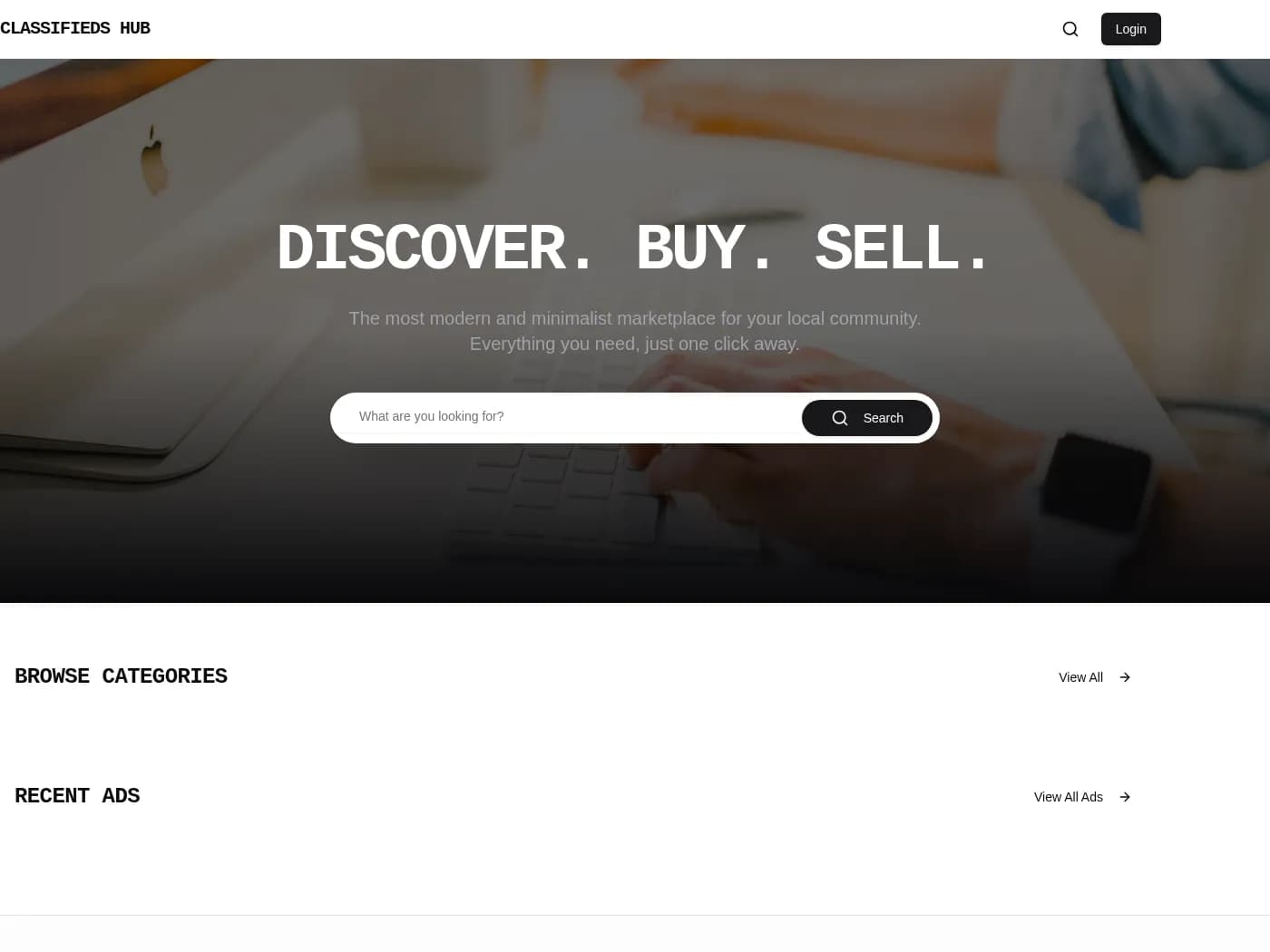Classifieds Hub