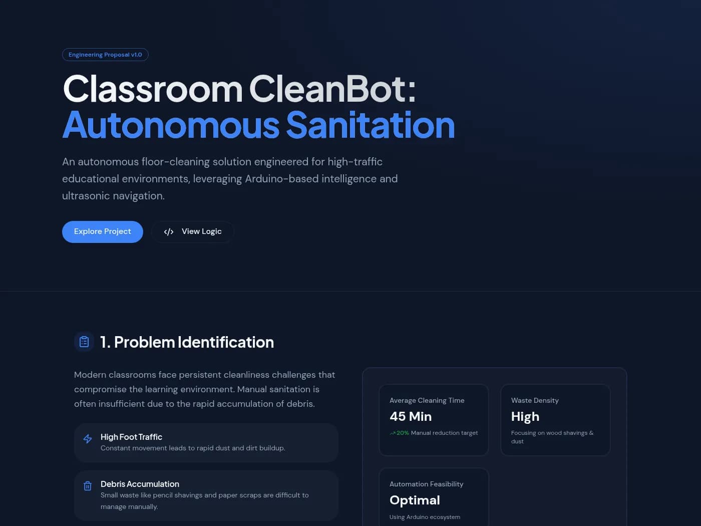 Classroom CleanBot
