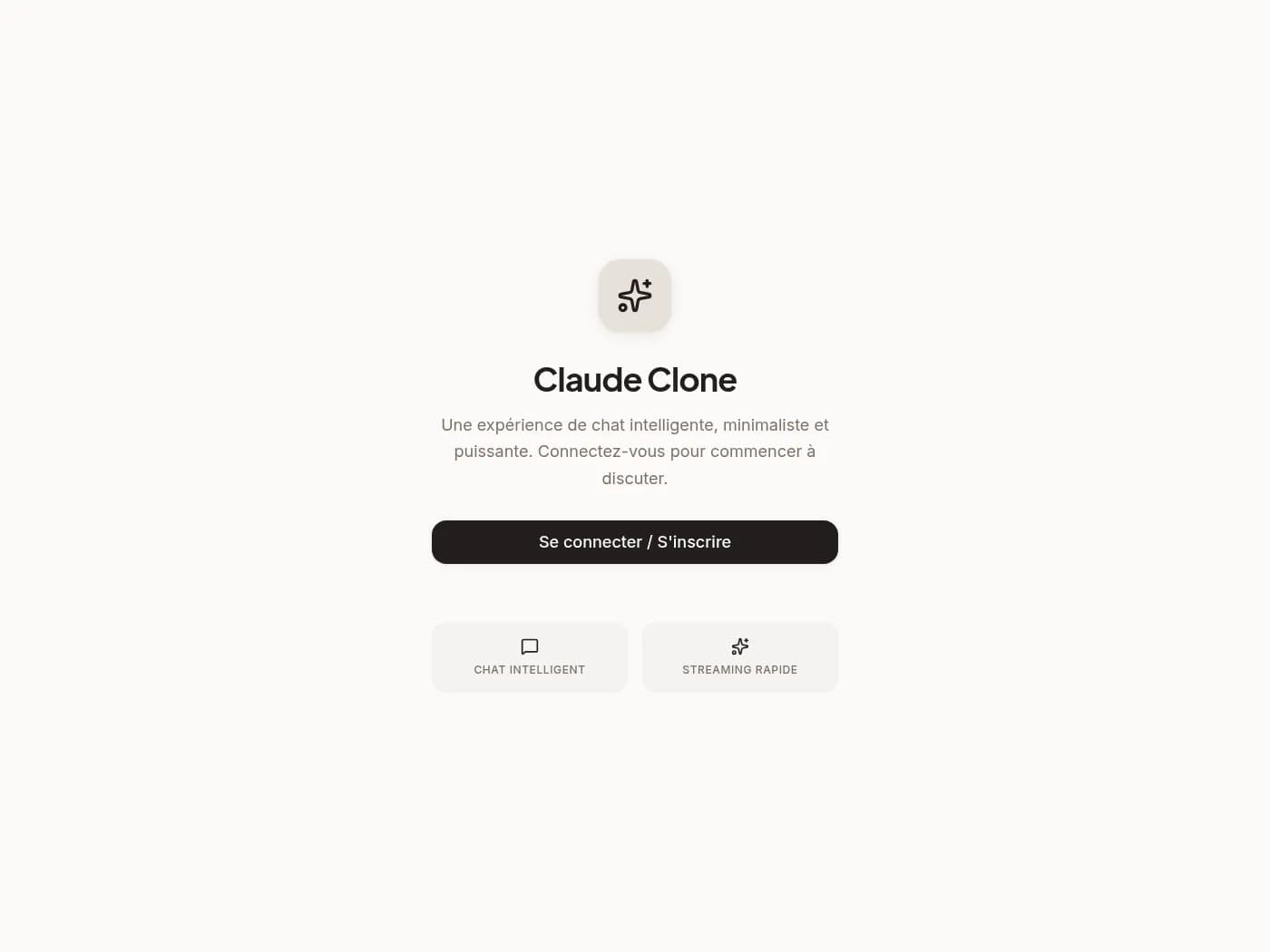 Claude AI Clone