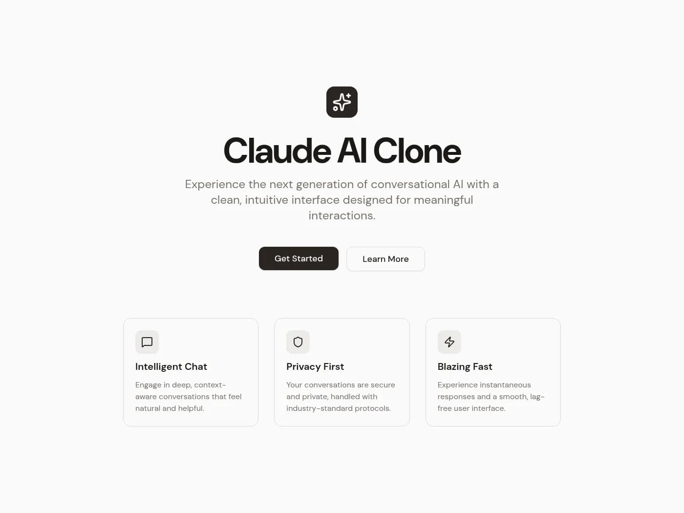 Claude AI Clone