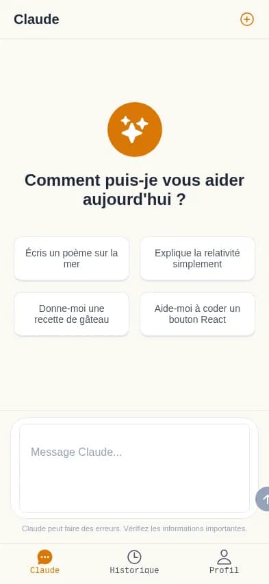 Claude AI Clone