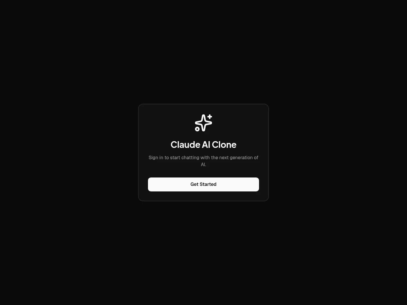 Claude AI Clone