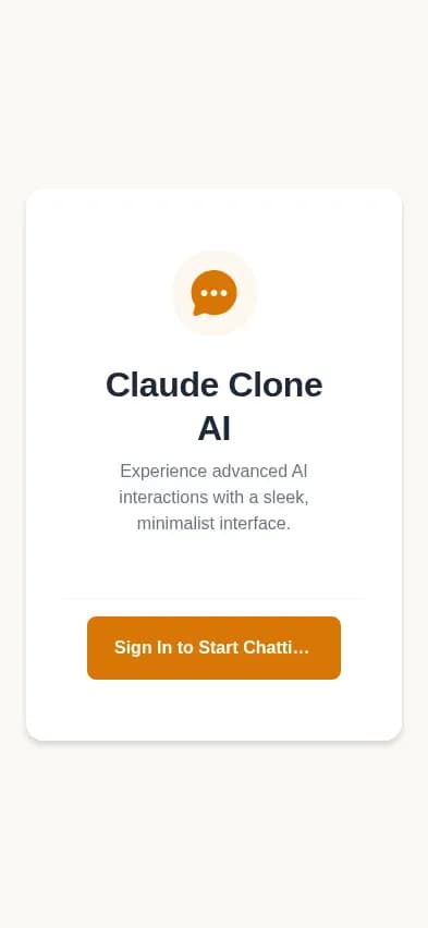 Claude Clone AI