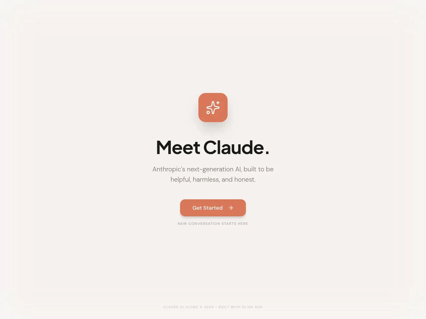 Claude AI Clone