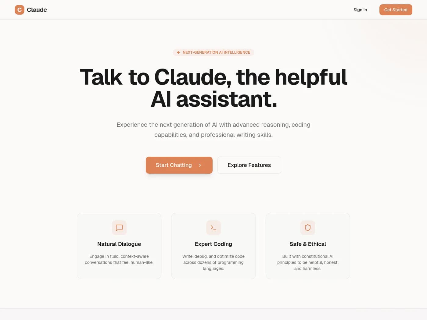 Claude AI Clone