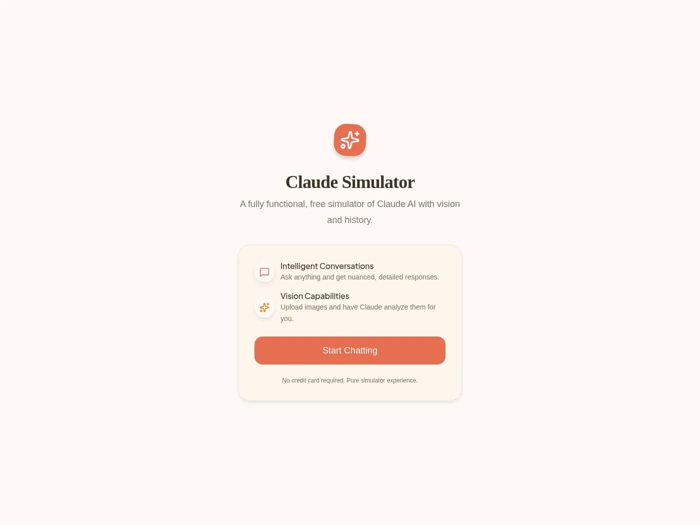 Claude AI Free Simulator