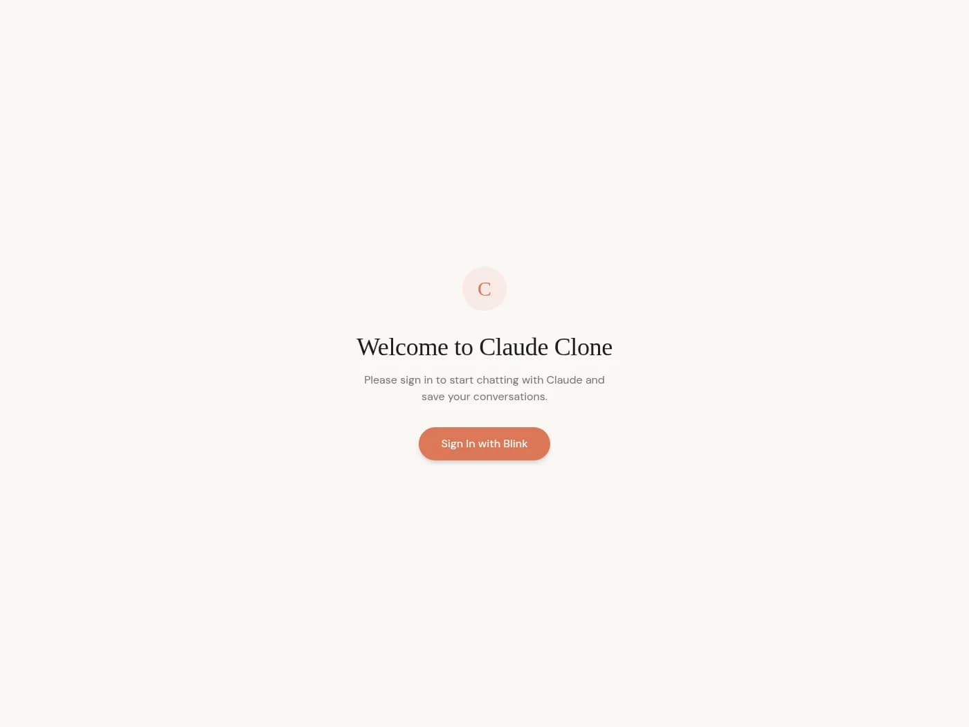 Claude Chat Clone