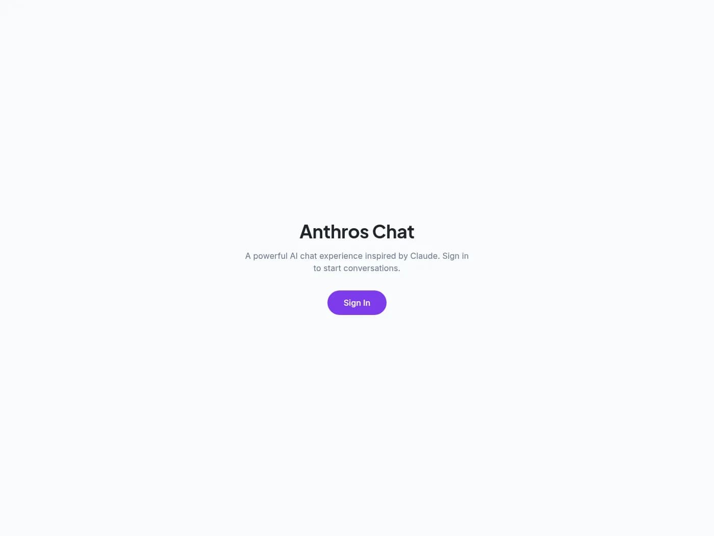 Claude Chat Clone