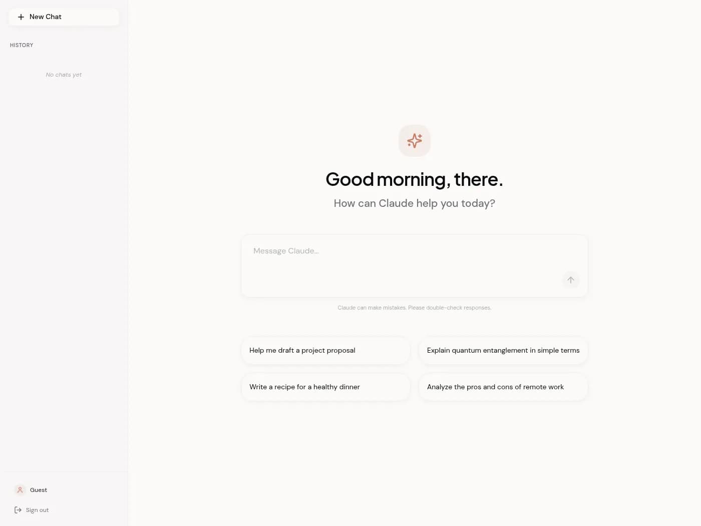Claude Chatbot Clone