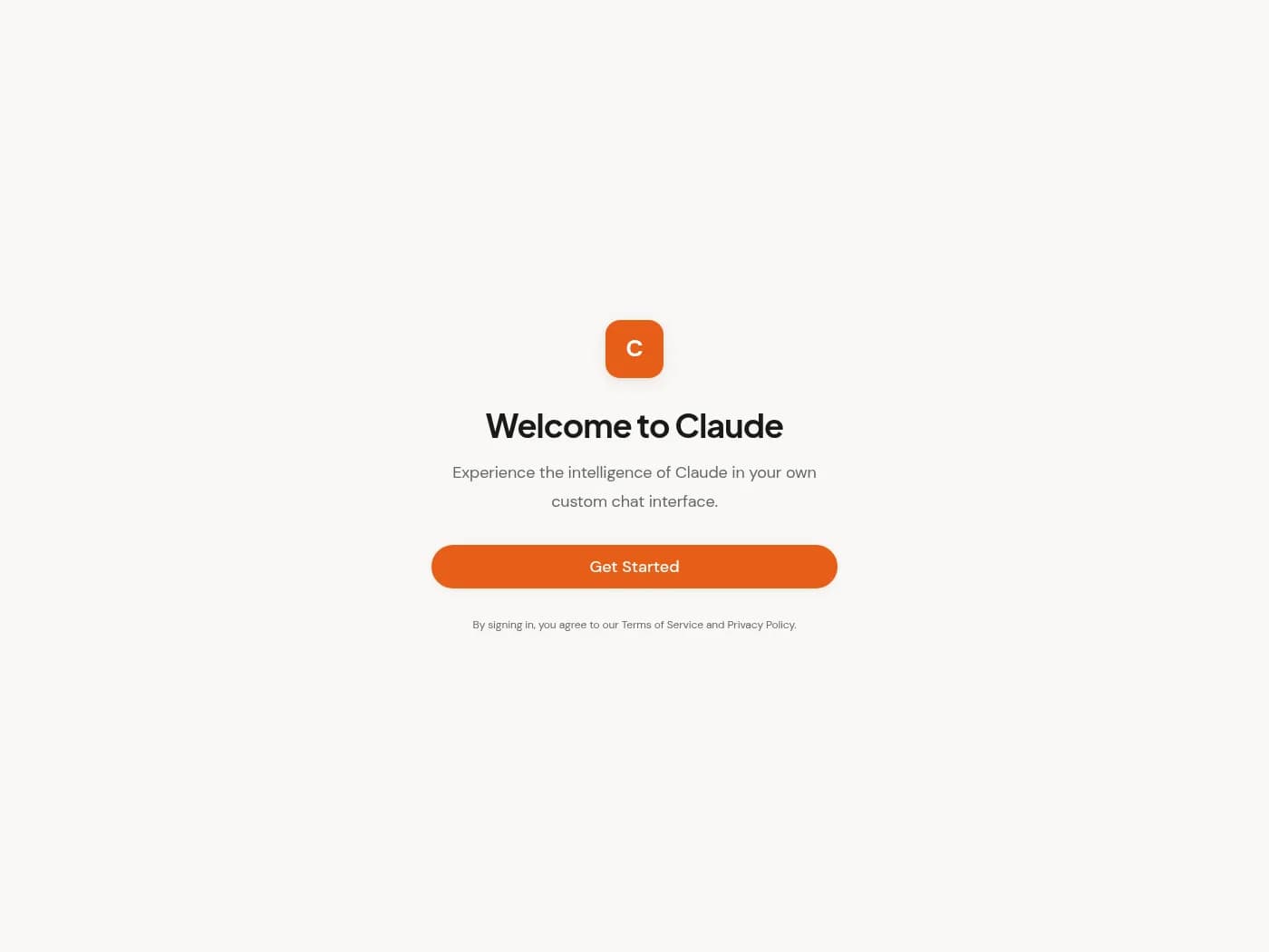 Claude Chatbot Clone