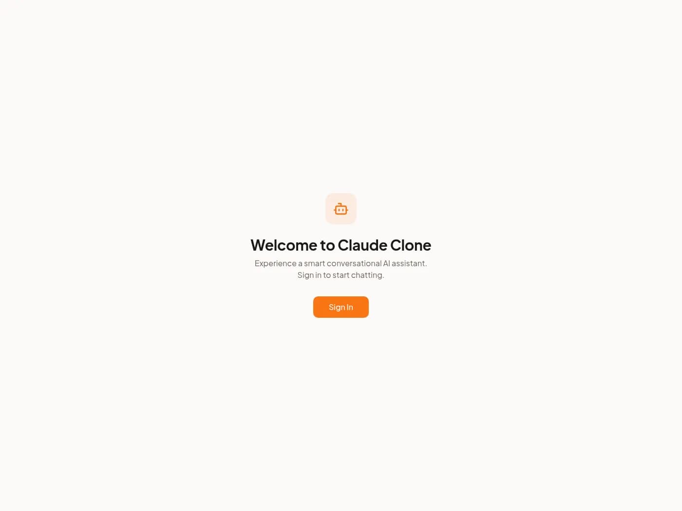 Claude Chatbot Clone
