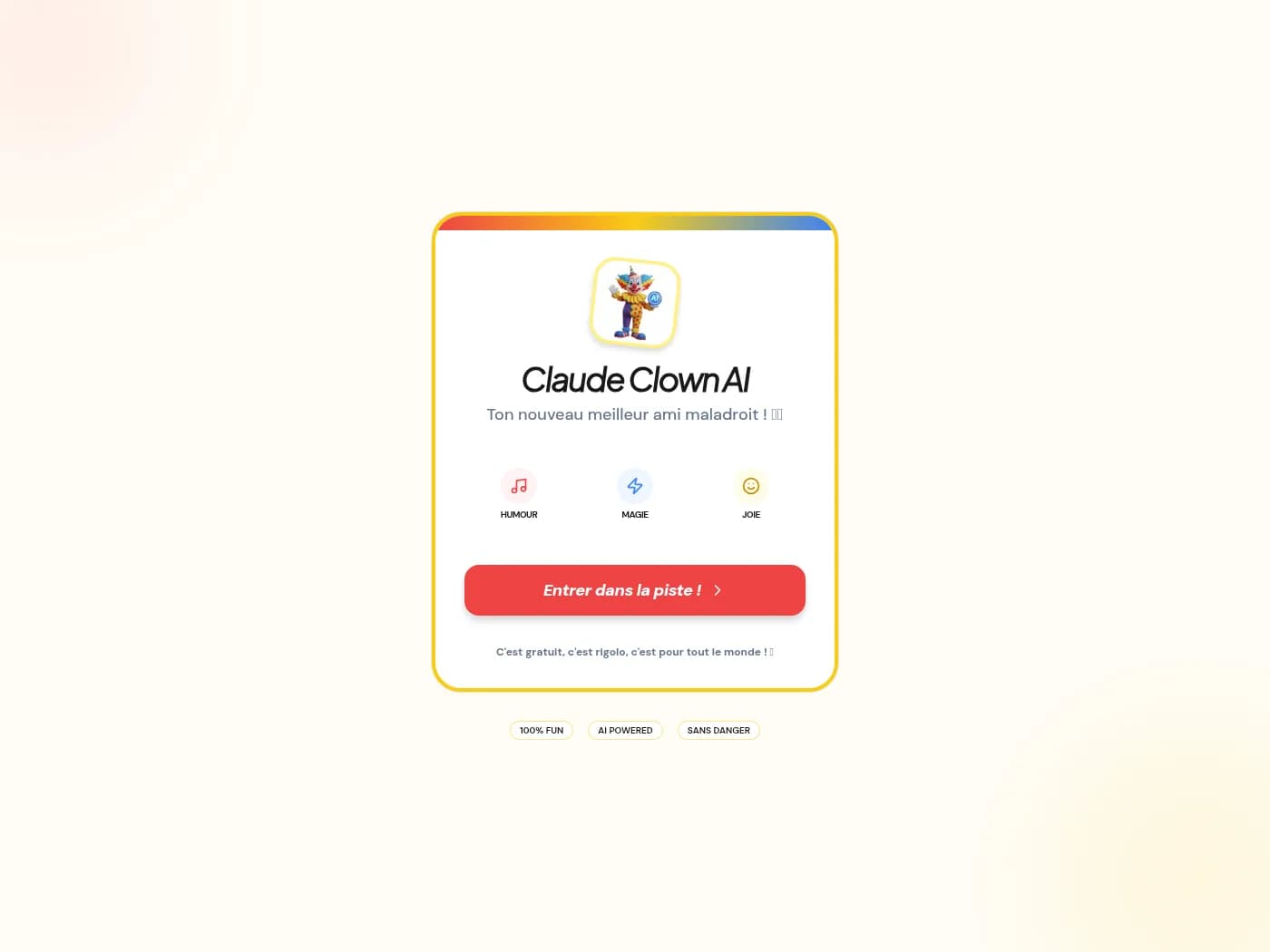 Claude Clown AI