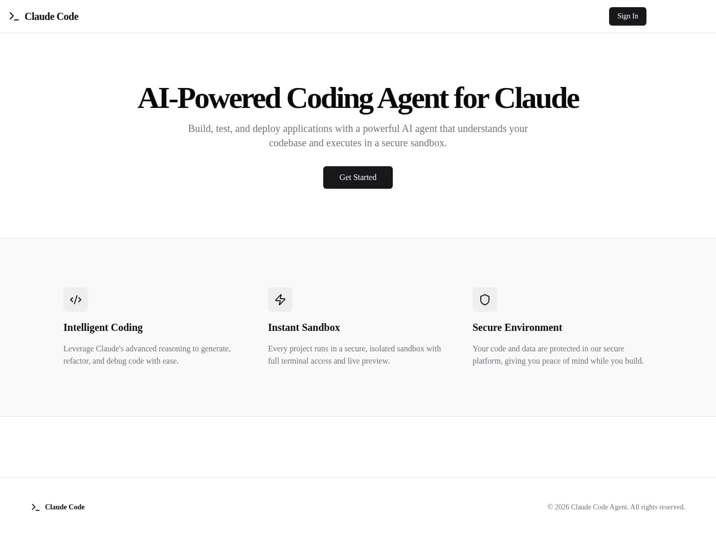 Claude Code AI Agent