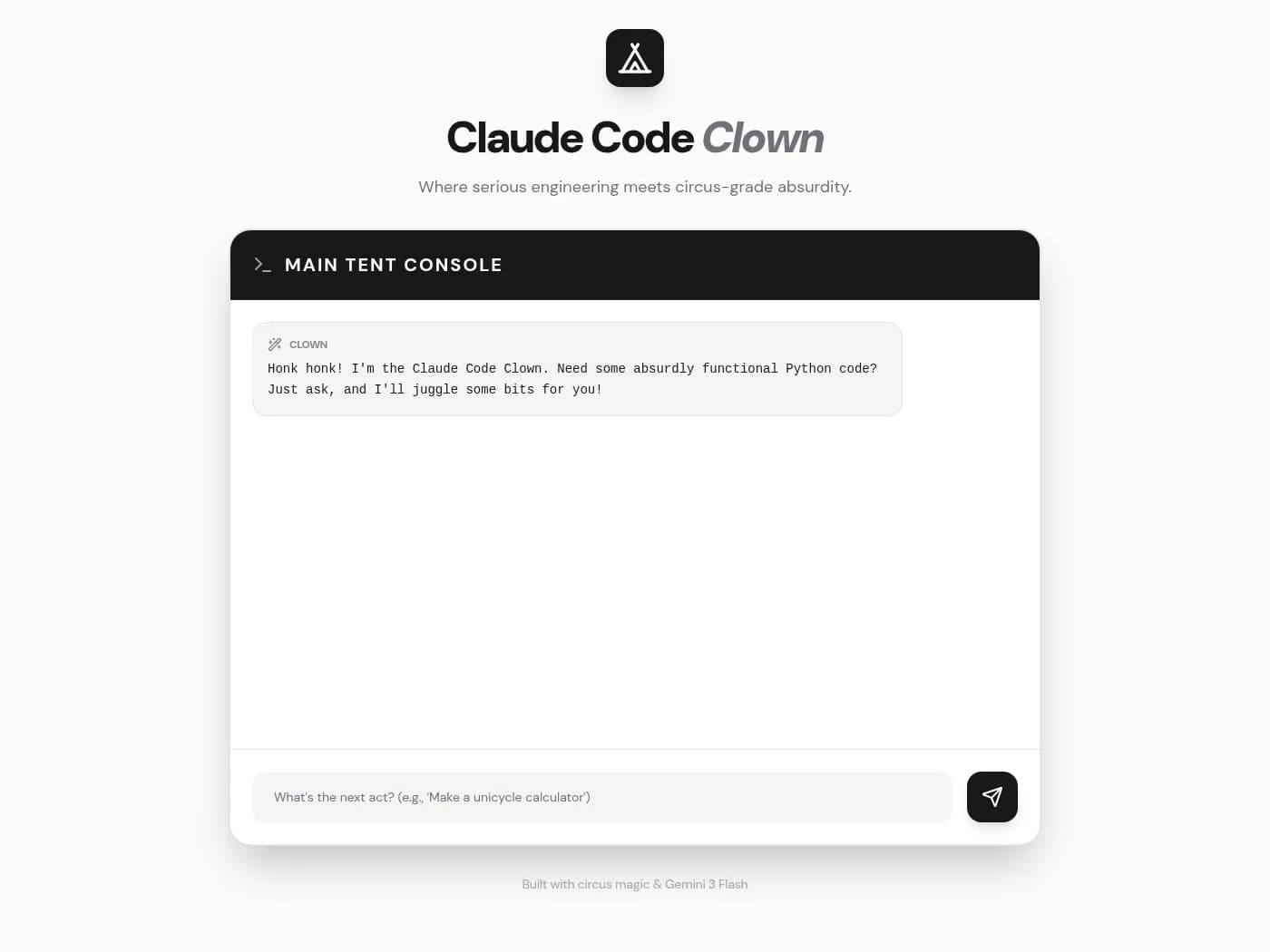 Claude Code Clown