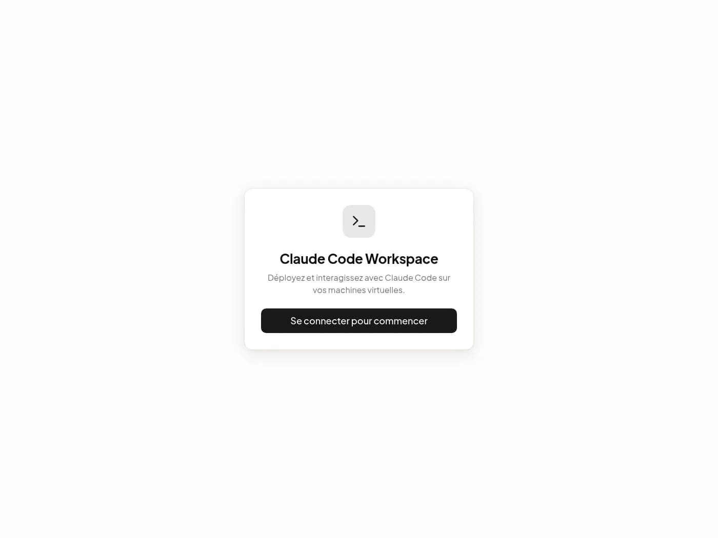 Claude Code Workspace