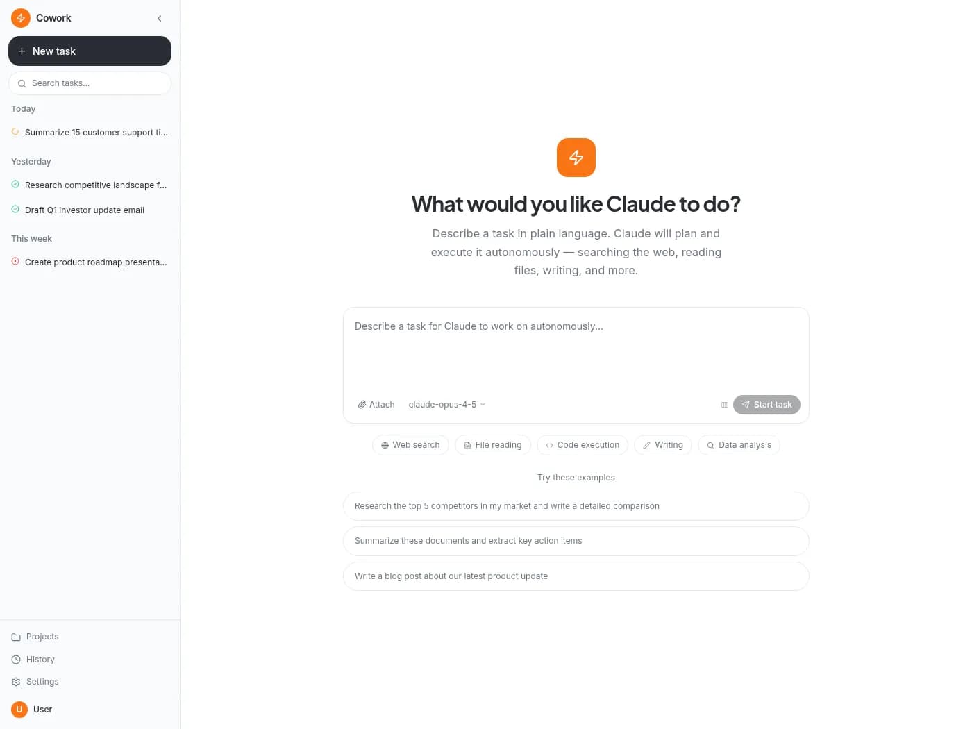 Claude Cowork Clone