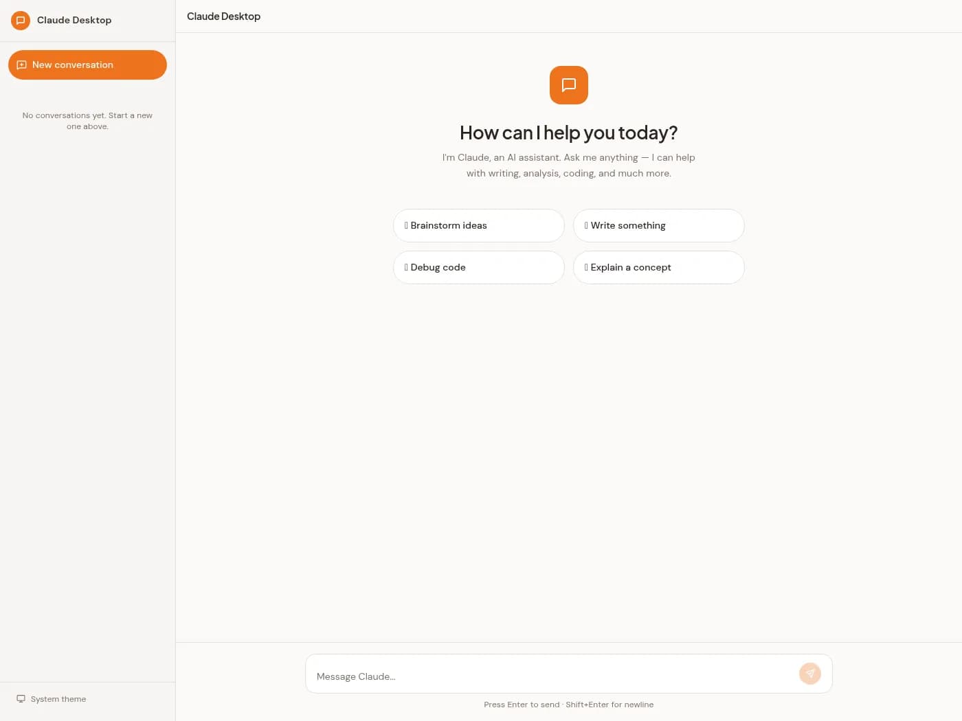 Claude Desktop AI