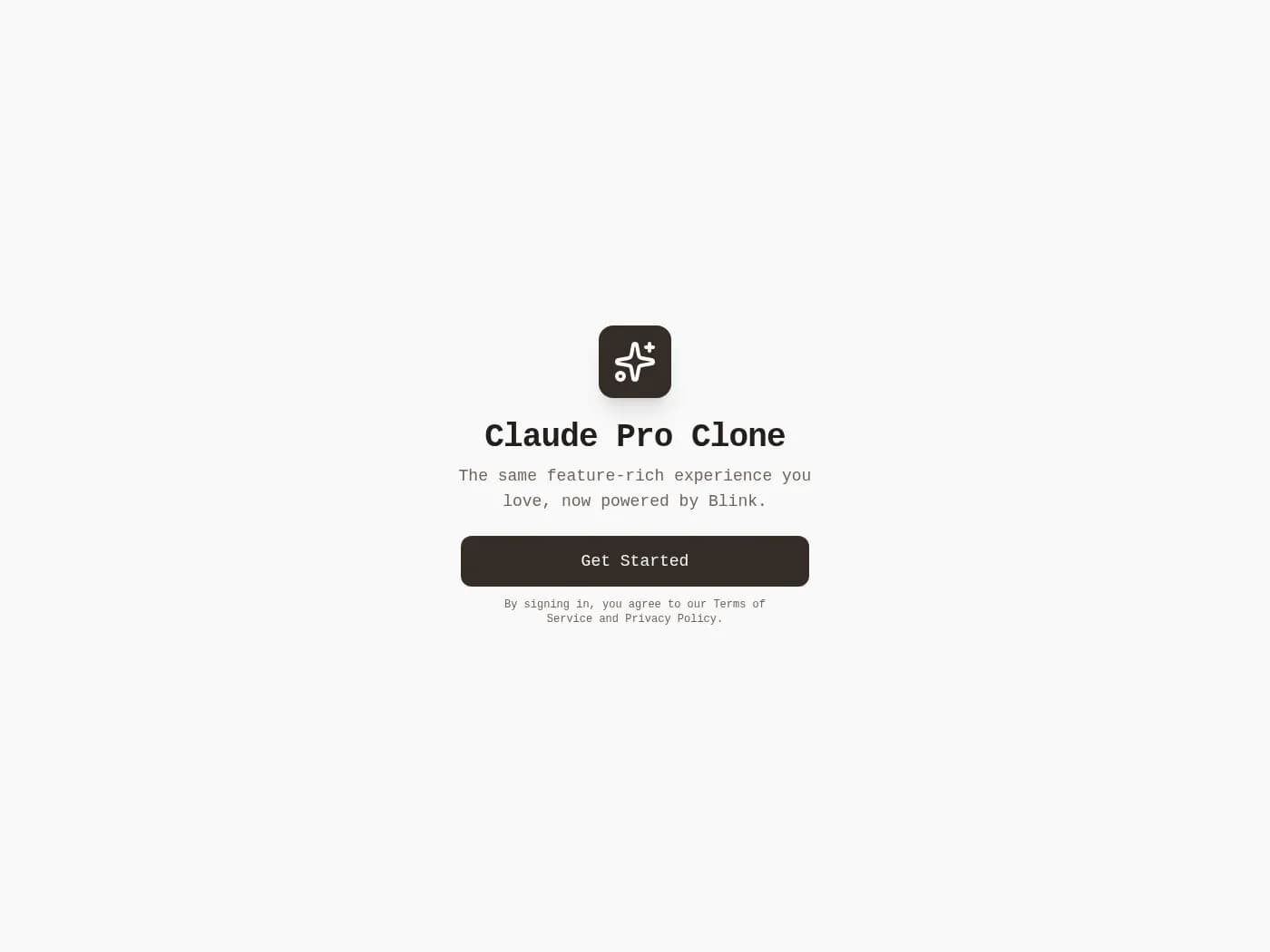 Claude Pro Clone