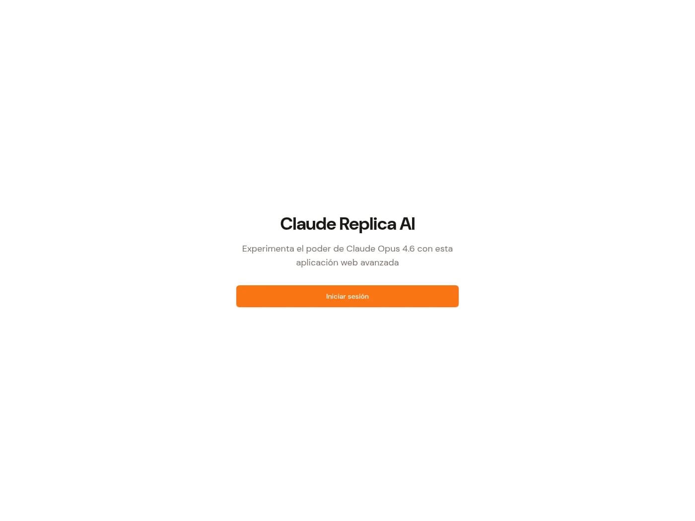 Claude Replica AI