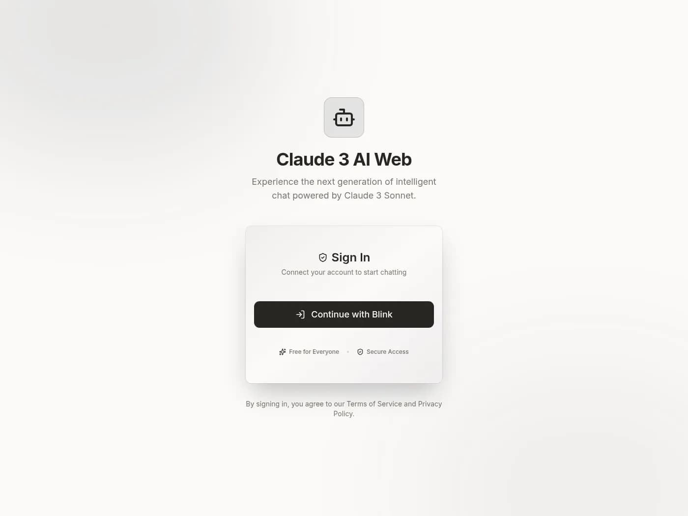 Claude 3 AI Web