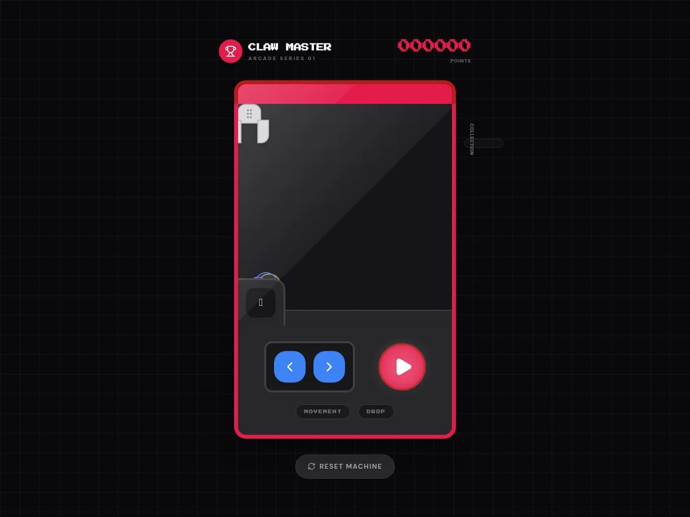 Claw Machine Web Game