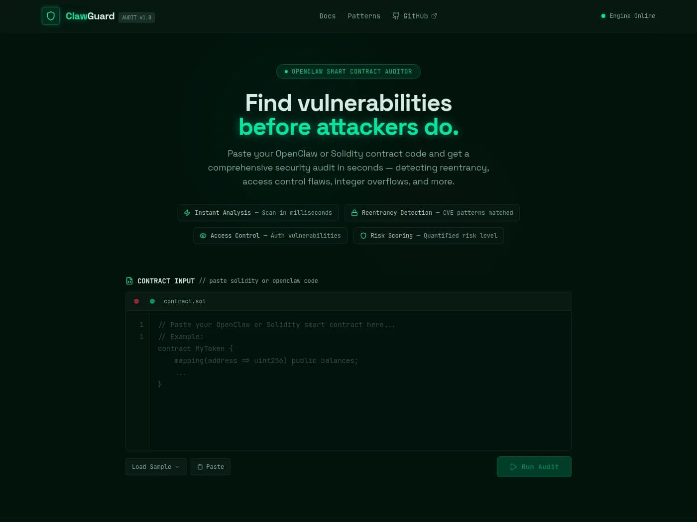 ClawGuard Audit Tool