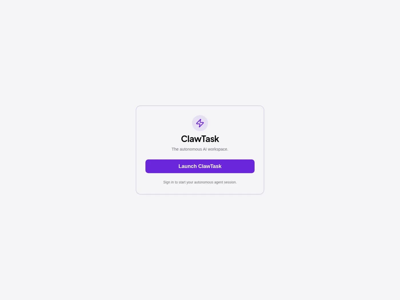 ClawTask Agent App