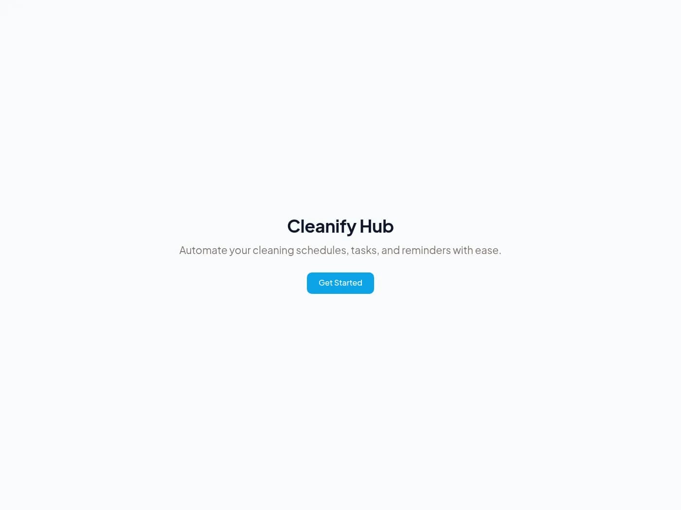 Cleanify Hub