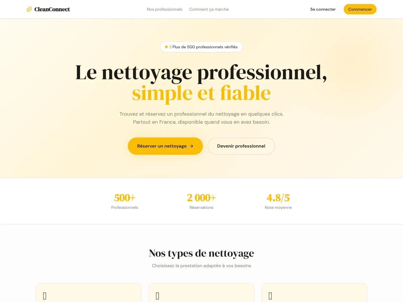 CleanConnect Platform