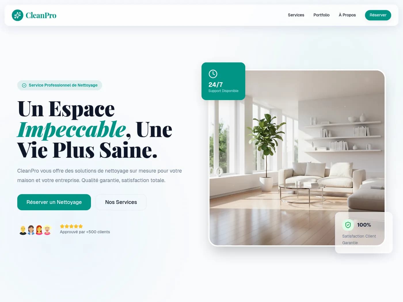 CleanPro Web Presence