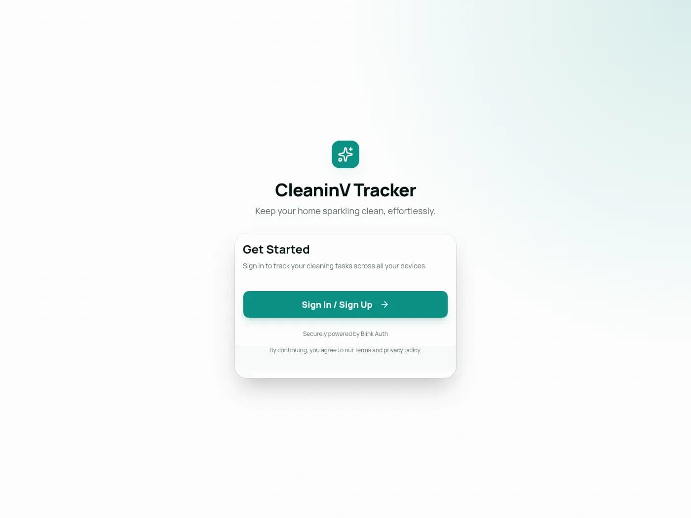 CleaningTracker