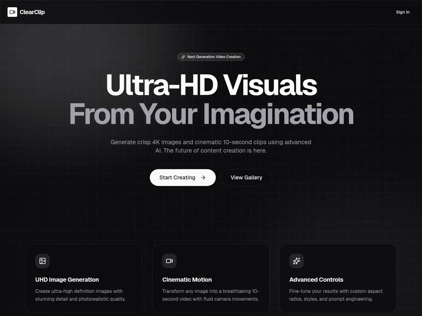 ClearClip Video Creator