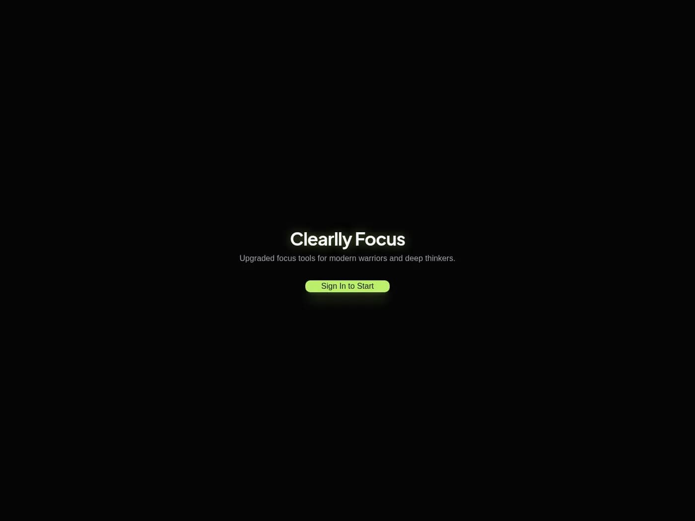 Clearlly Focus Upgraded