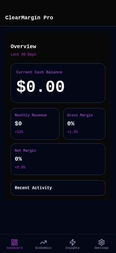 ClearMargin Finance Pro