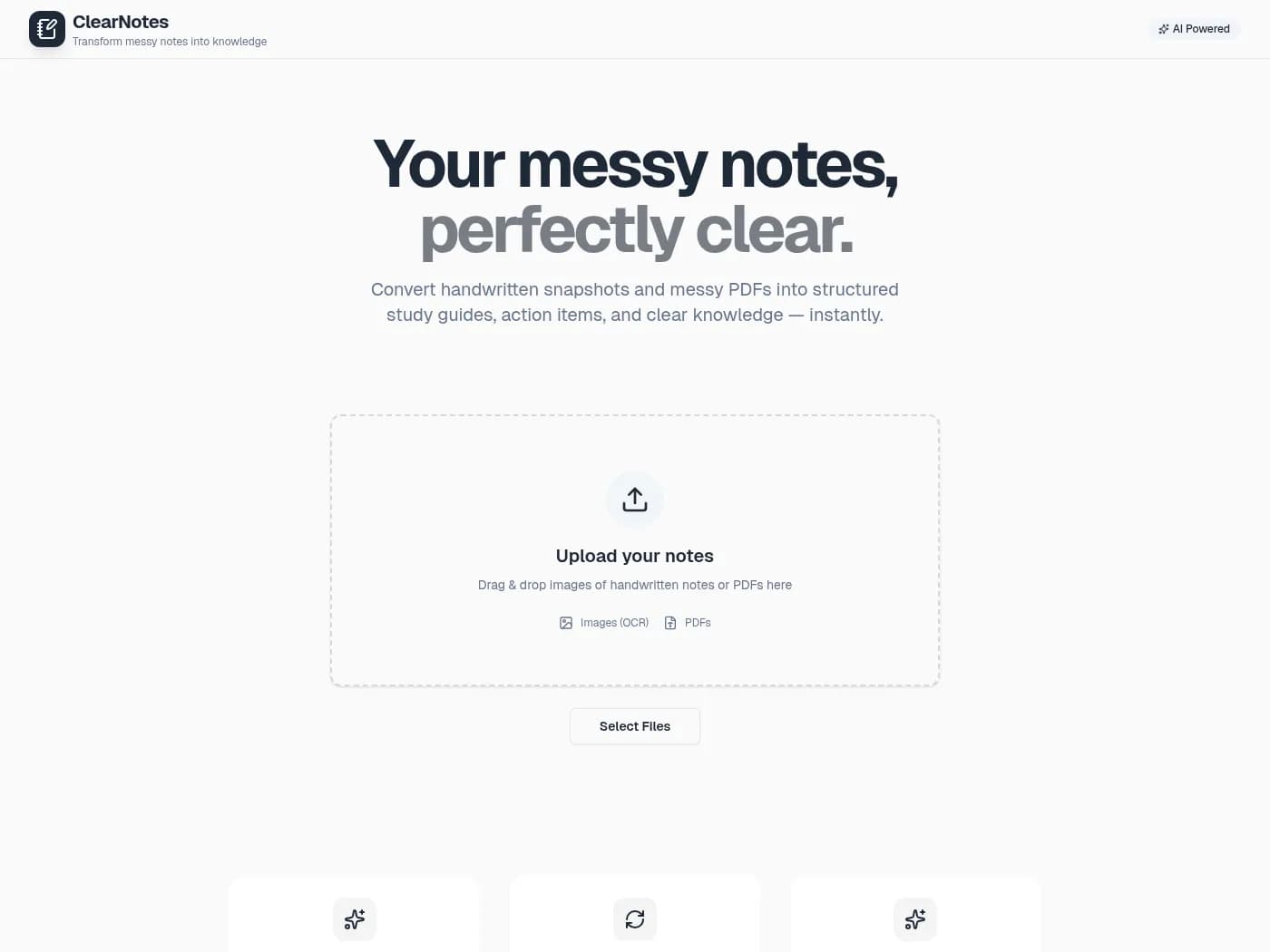 ClearNotes