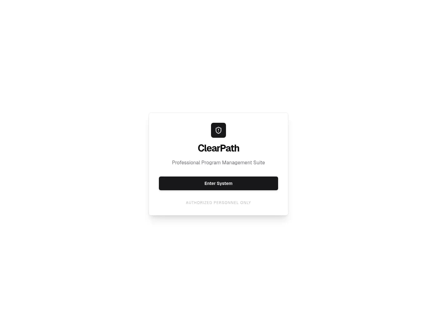 ClearPath Admin Suite